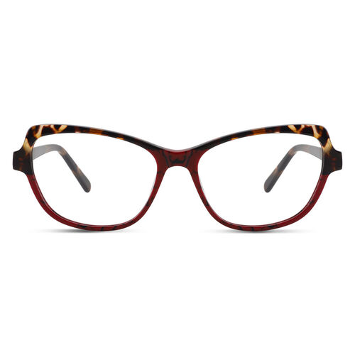 Cornelia Cat Eye Red Glasses