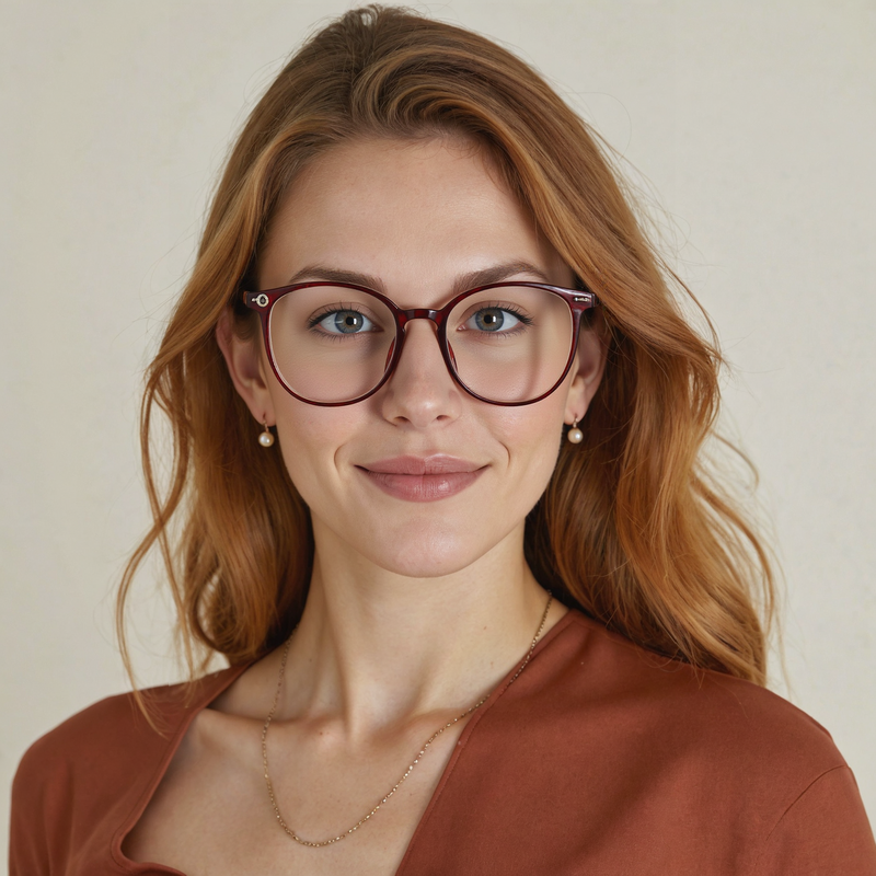 Gerald Square Brown Glasses - Aoolia.com