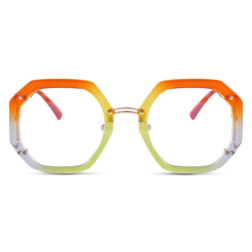 Lunettes de Vue Megre Géométrique Muticolor - Aoolia.fr