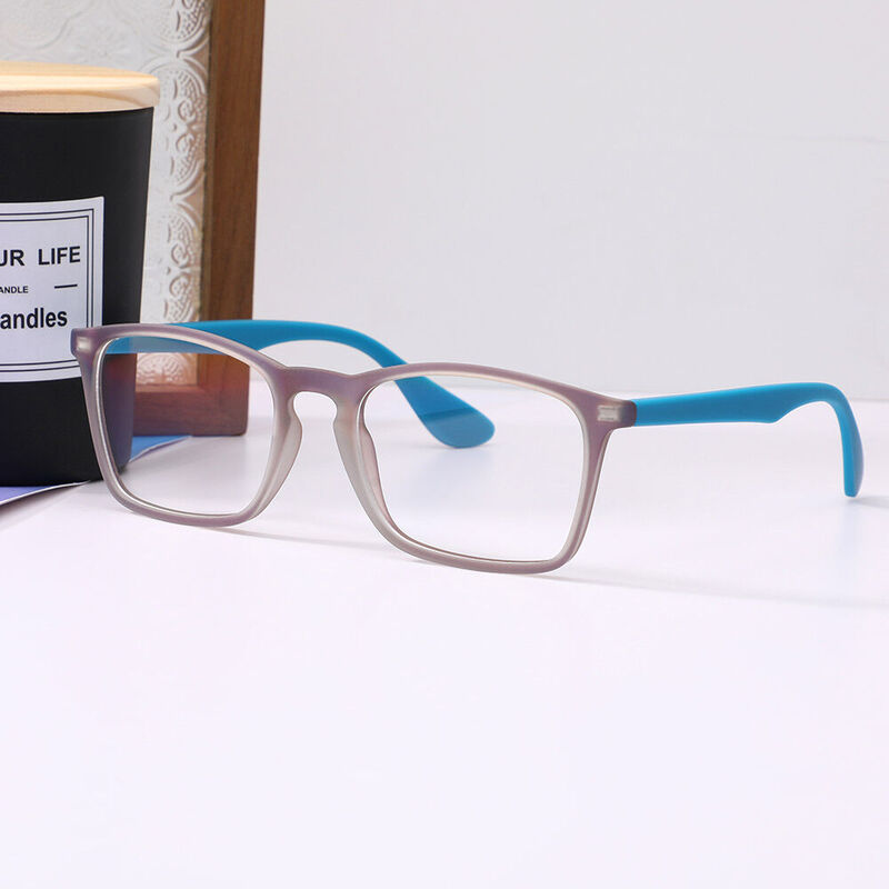 Gerald Square Blue Glasses - Aoolia.com