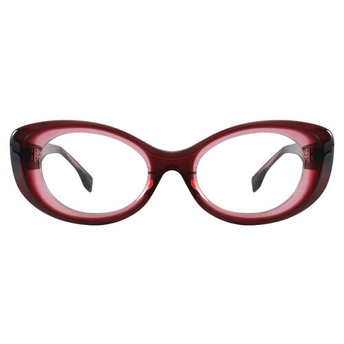 Octavia Cat Eye Red Glasses - Aoolia.com