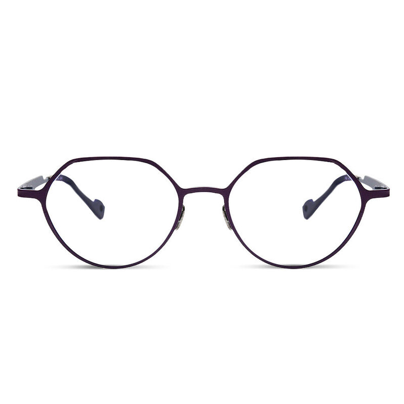 Jude Geometric Purple Glasses - Aoolia.com