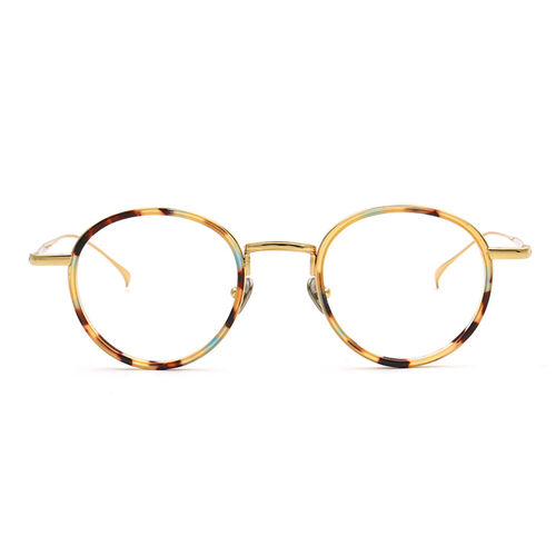 Groove Round Yellow Glasses