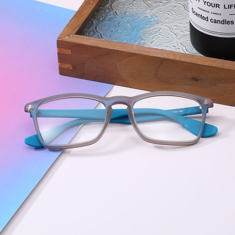 Gerald Square Blue Glasses - Aoolia.com
