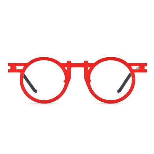 Beck Round Red Glasses - Aoolia.com