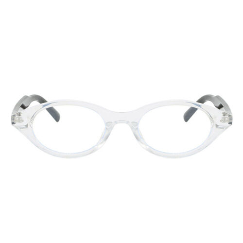 Gustee Oval Clear Glasses - Aoolia.com