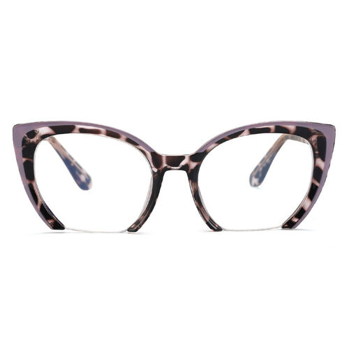 Alice Cat Eye Purple Tortoise Glasses